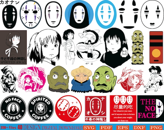 40 Designs Anime SVG Anime Bundle Layered Anime Cutfile - Etsy UK
