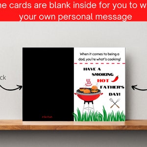 Father's Day Card Grilling - Etsy