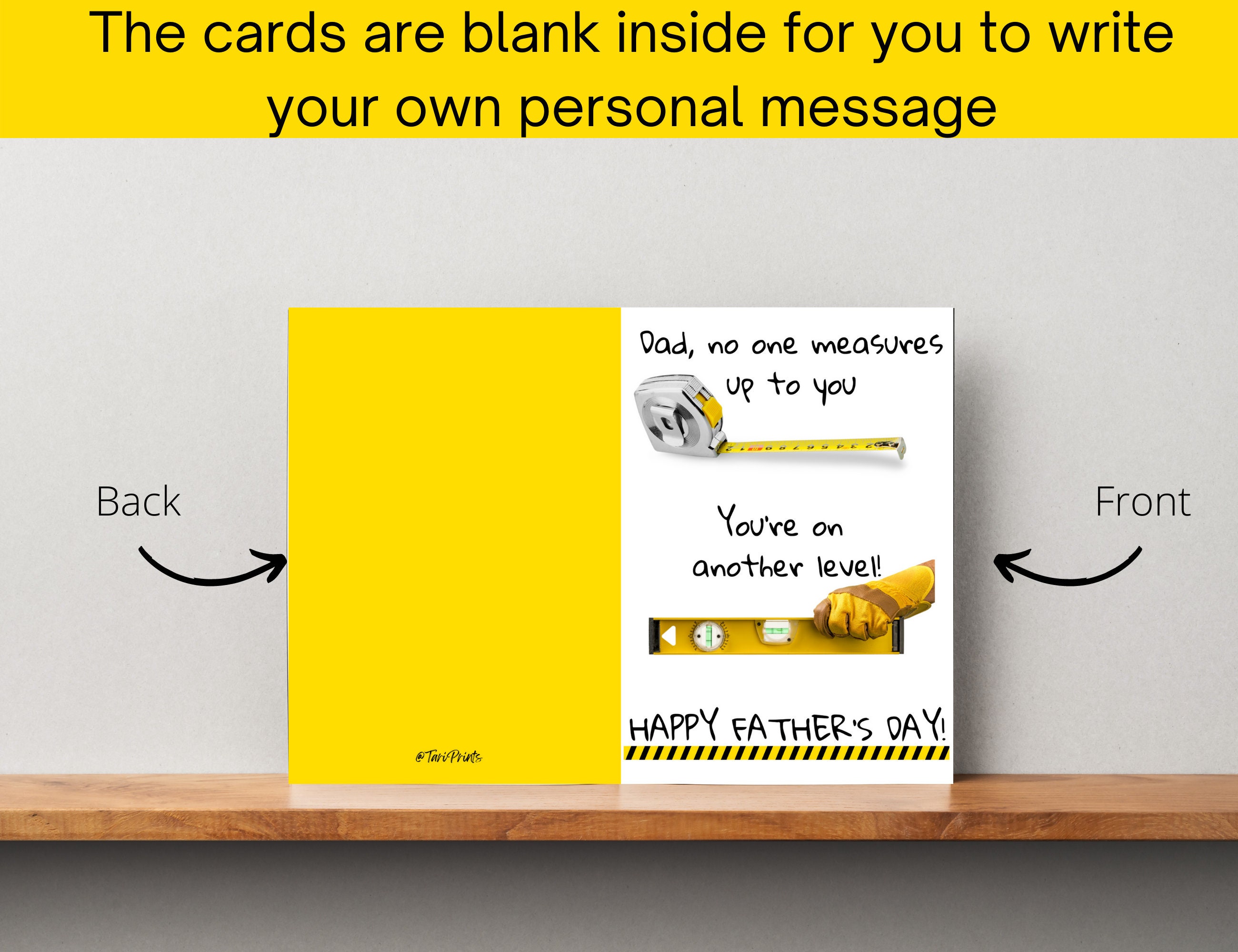Father's Day Card- No One Measures up to You! - Etsy