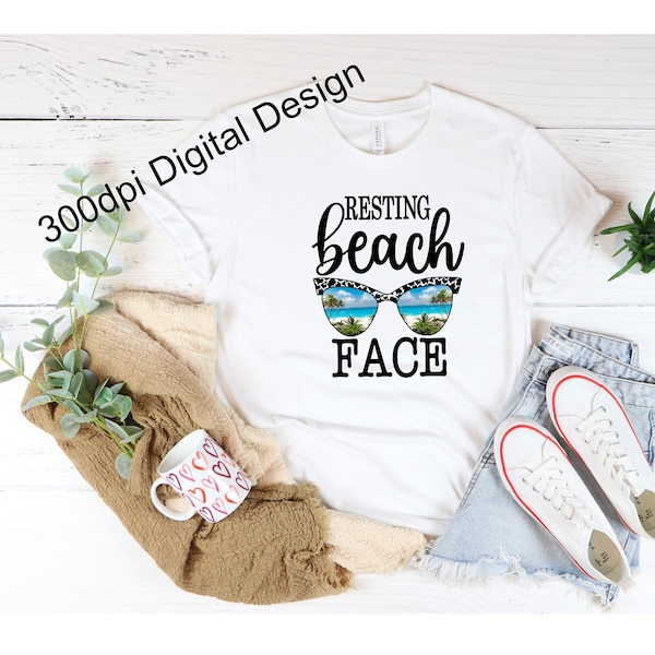 Resting Beach Face - Etsy