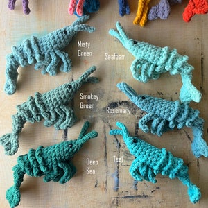 Crochet Shrimp (large) - Etsy