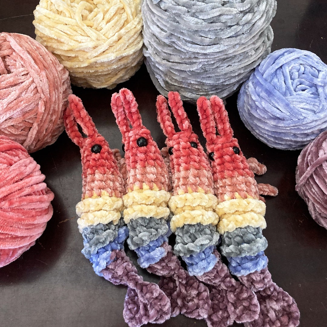Pride Velvet Crocheted Shrimp - 30+ Flags! - Etsy