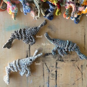 Variegated Crochet Shrimp (large) - Etsy