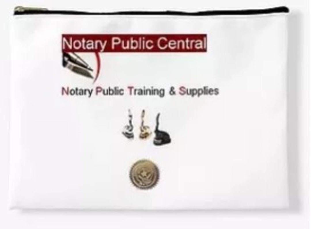 Small Notary Pouch - Etsy