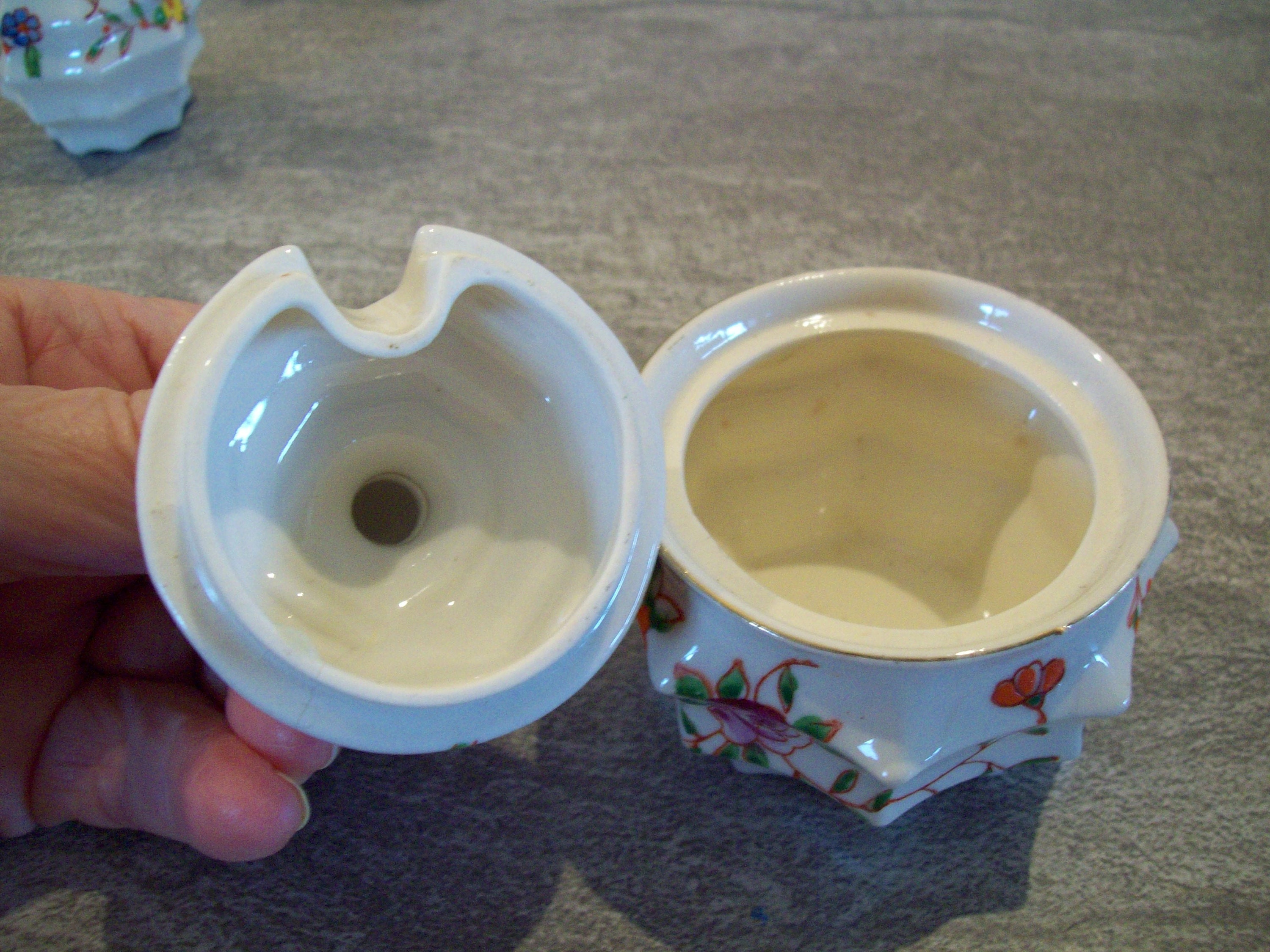 Hand-painted Vintage Japanese Cruet Set - Etsy