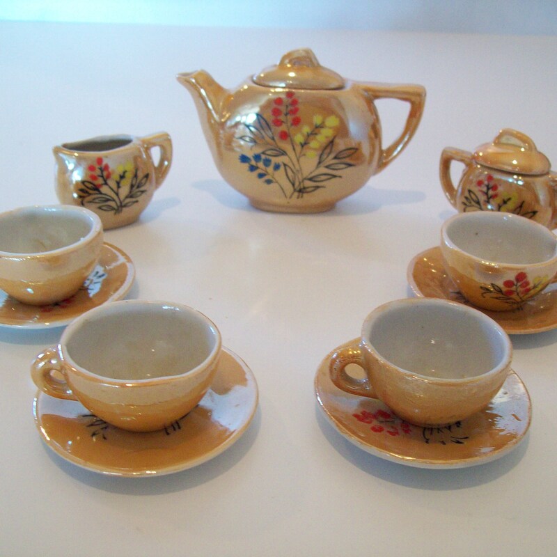 Lusterware Tea Set - Etsy