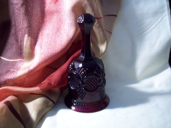 Avon Red Cape Cod Bell - Etsy