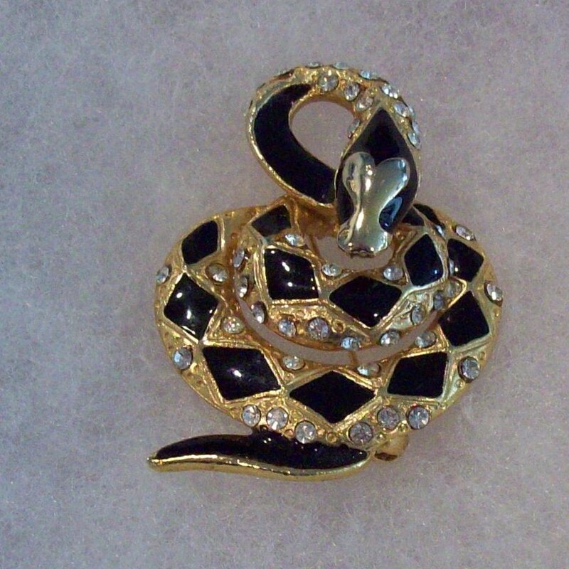 Snake Pin - Etsy