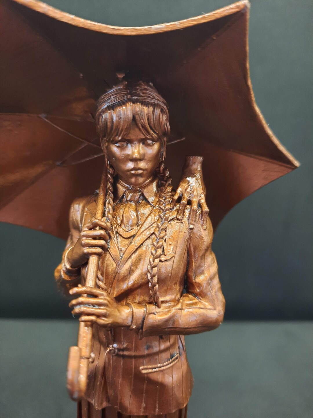 Wednesday Addams Statue - Etsy