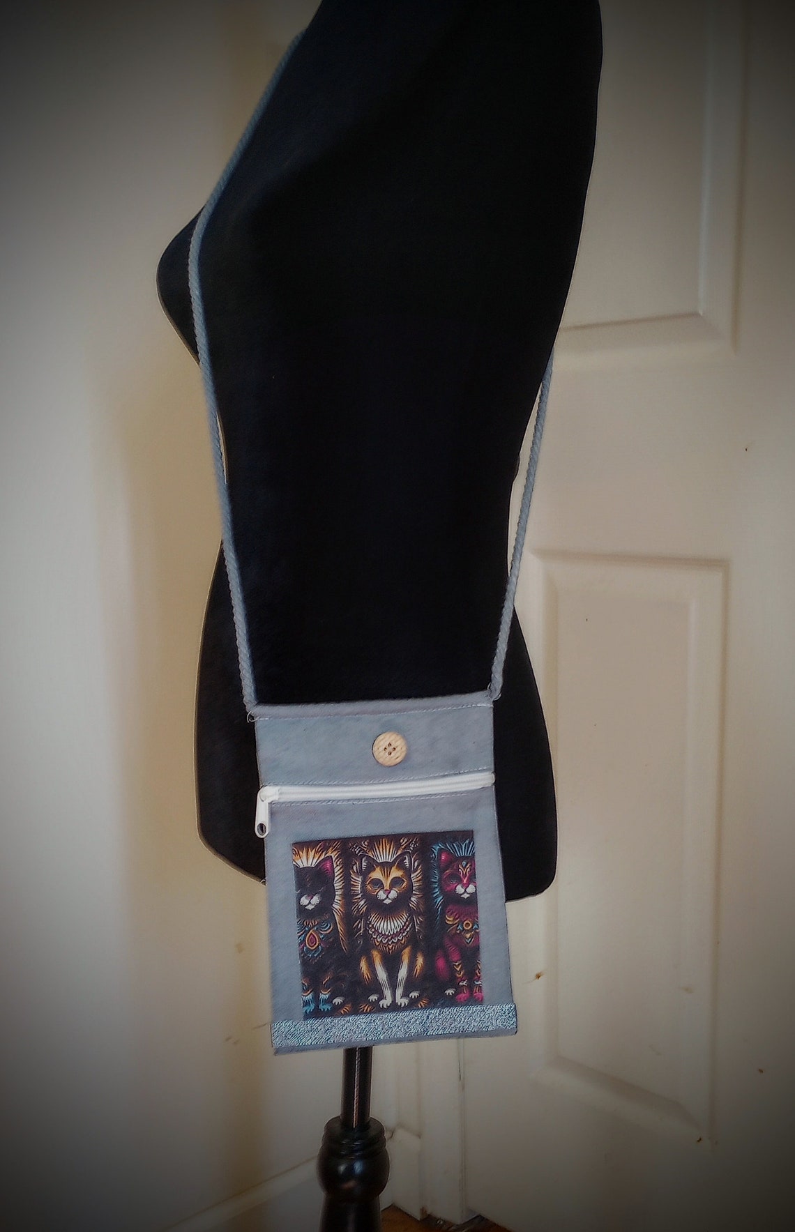 3 Cats Shoulder Bag - Etsy