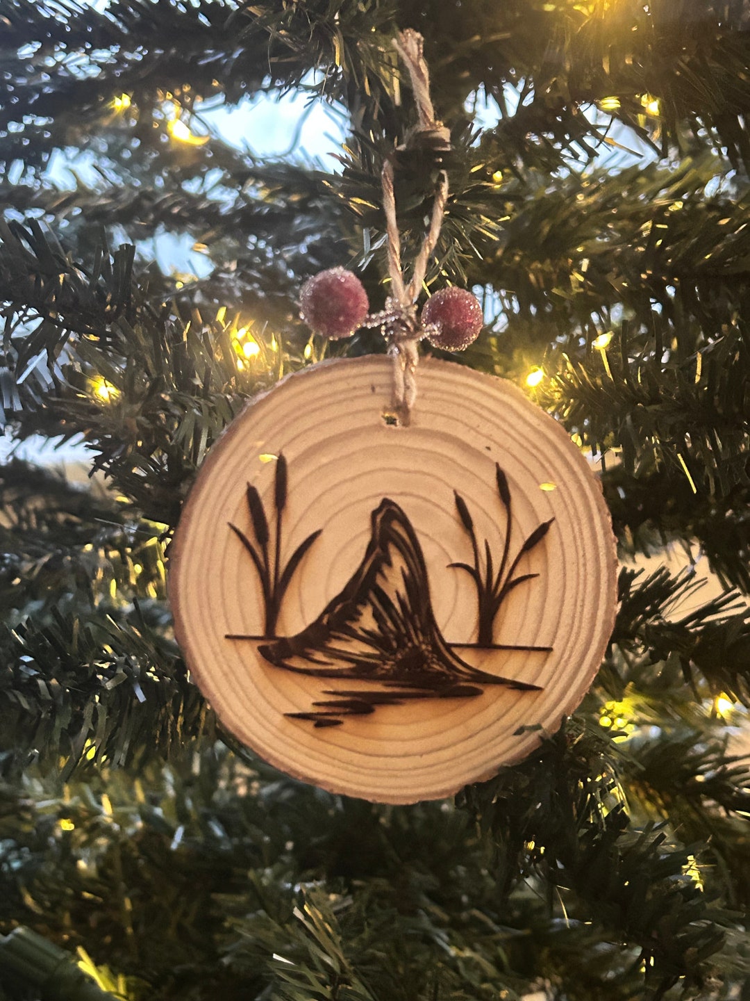 Redfish Christmas Ornament(small), Redfish Art, Gift for Him, Boyfriend ...