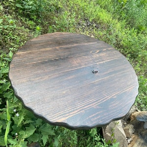 Rustic Farmhouse Stained Pine Table Top - Etsy