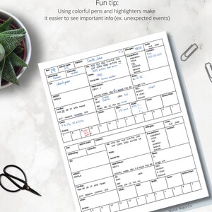 2 Patient Nursing Report Sheet Version 2 Patient Assessment - Etsy