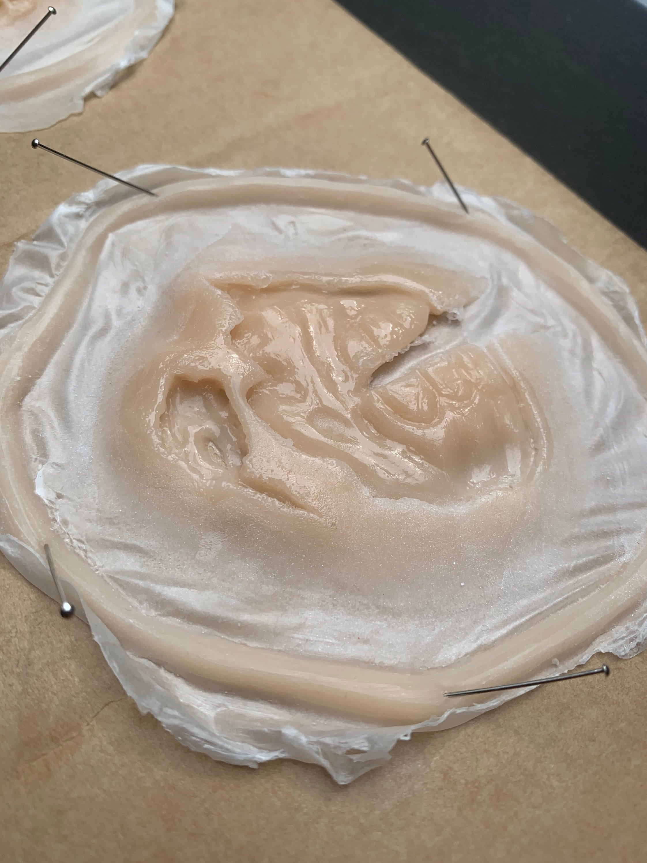 Zombie Cheek Prosthetic made to Order Product - Etsy