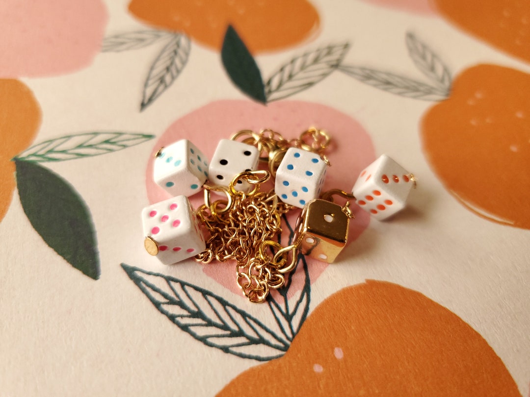 Cute Dice Charm Friendship Bracelets - Etsy