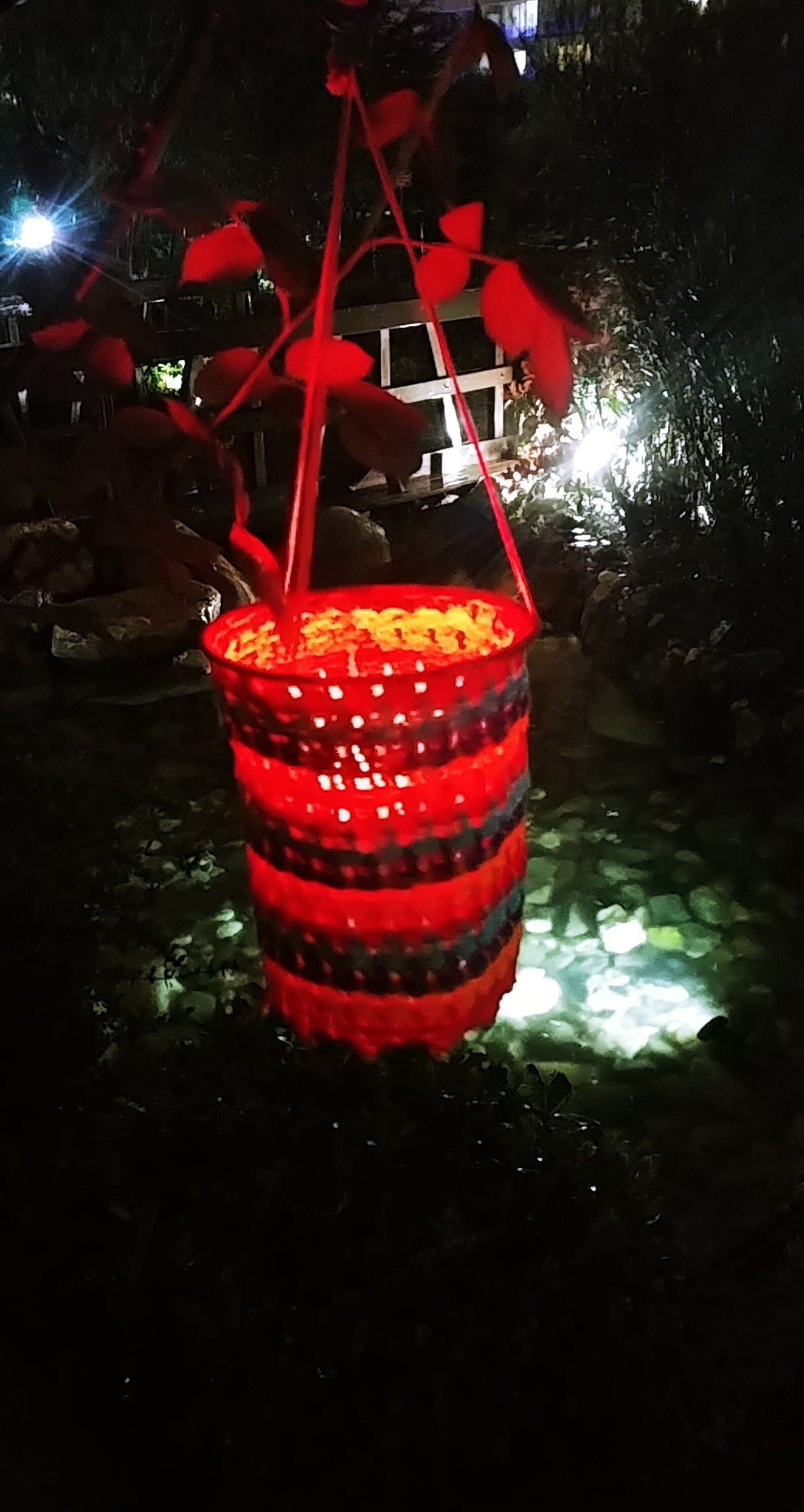 Crochet African Style Lantern PDF Pattern, Massai Crochet Lantern Decor ...
