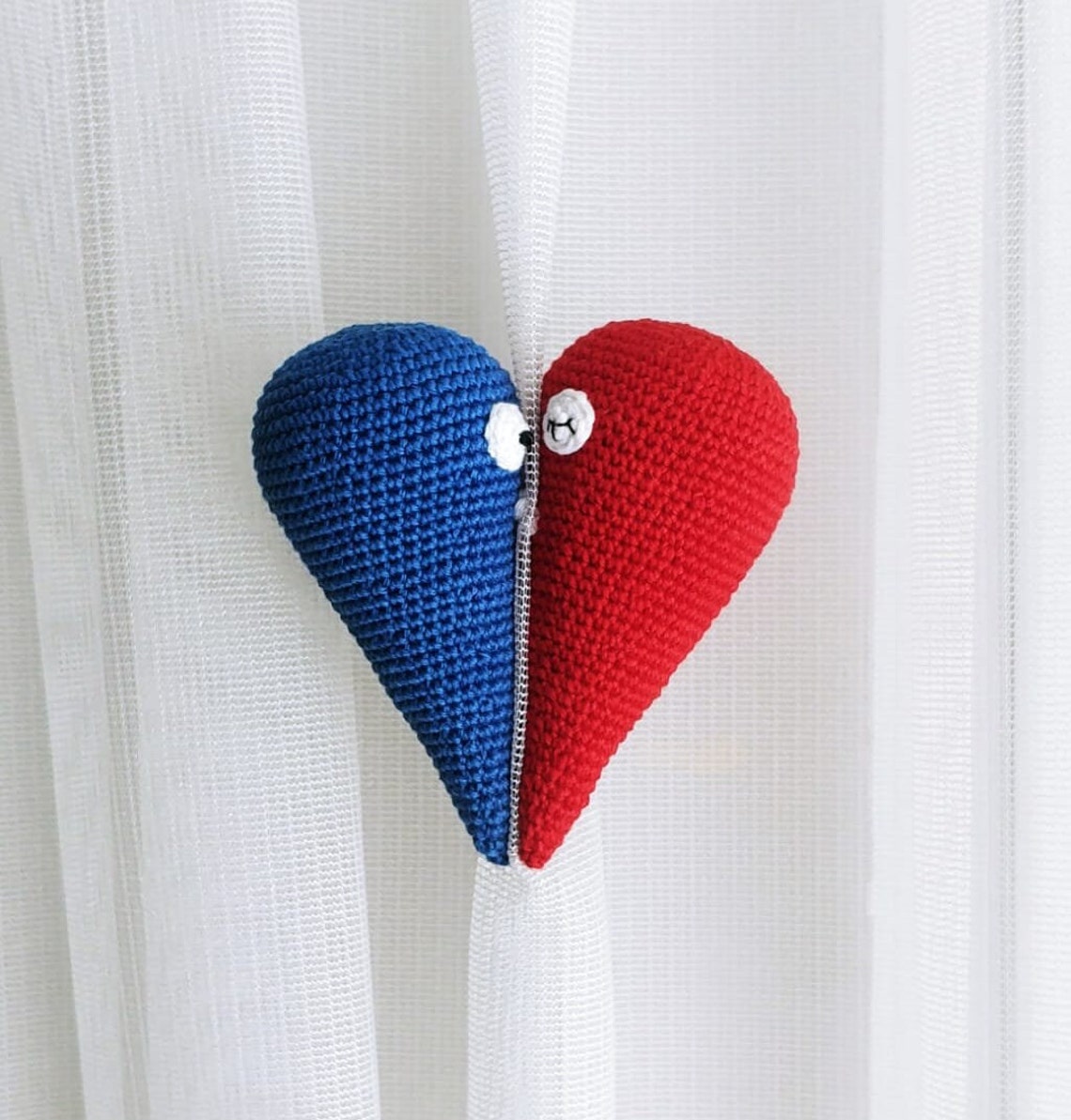 Magnetic Hearts Amigurumi Pattern, Crochet Valentine's Day Gift ...