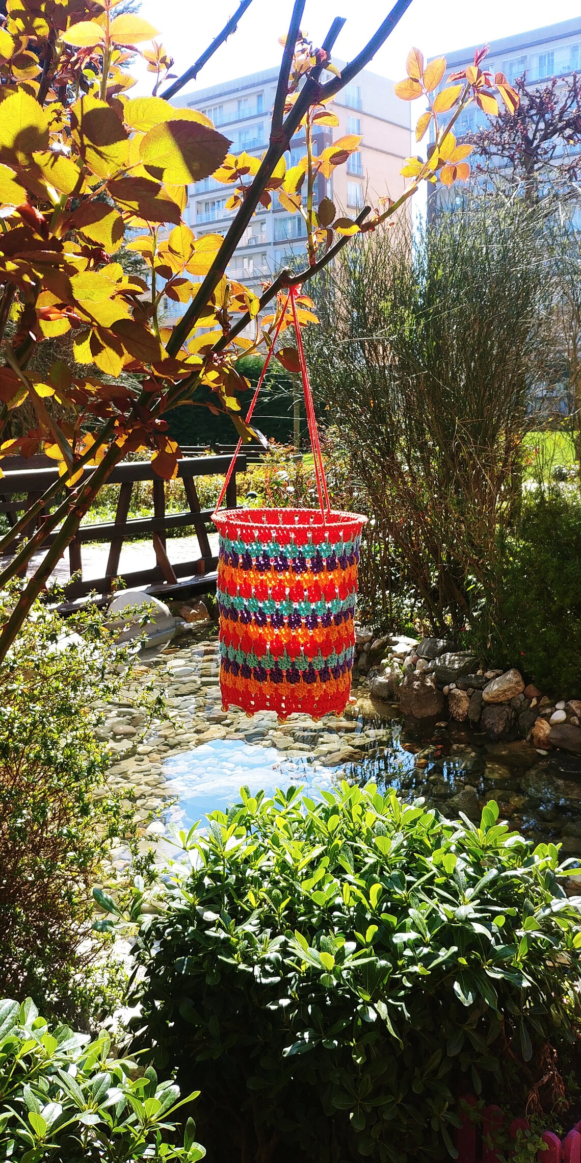 Crochet African Style Lantern PDF Pattern, Massai Crochet Lantern Decor ...