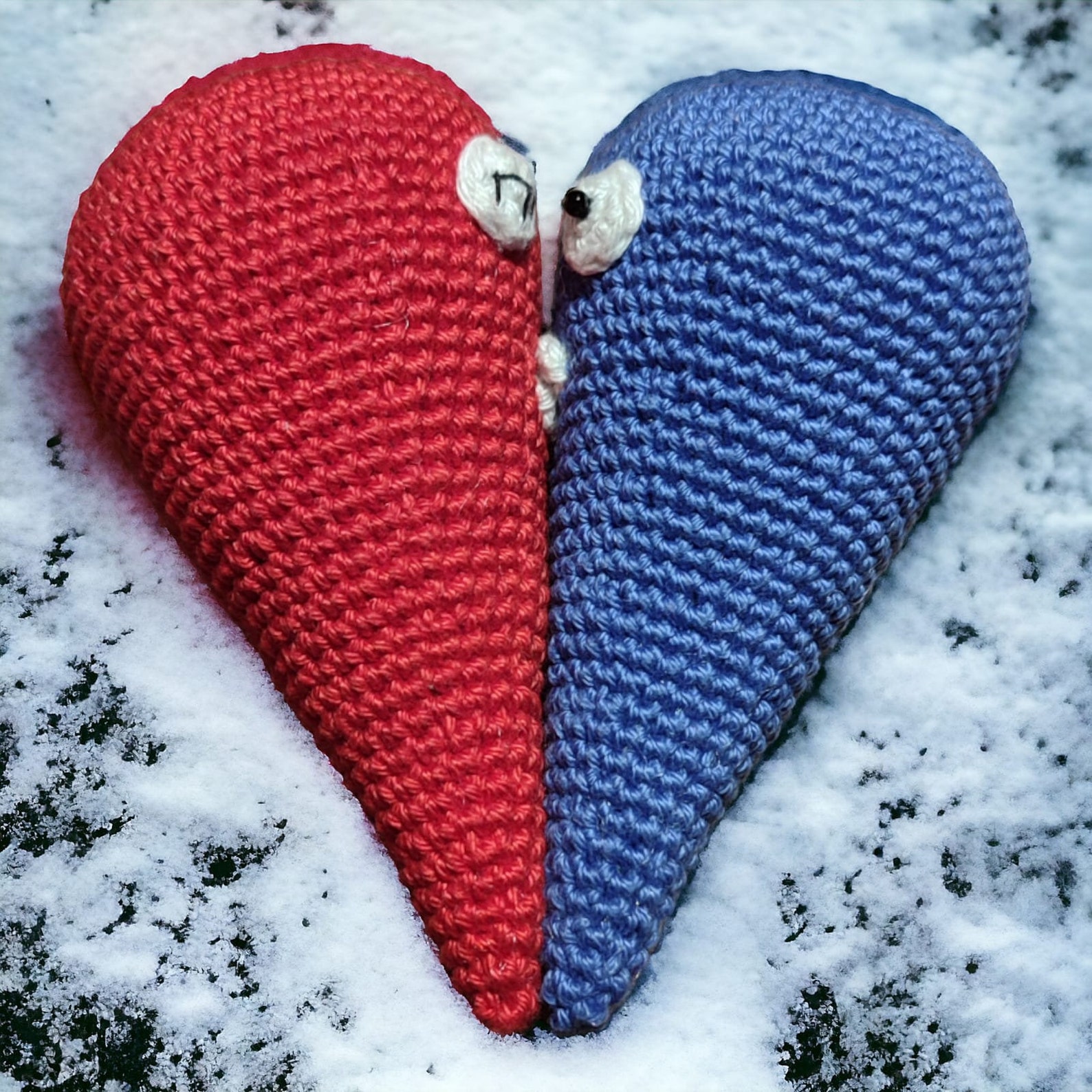 Magnetic Hearts Amigurumi Pattern, Crochet Valentine's Day Gift ...