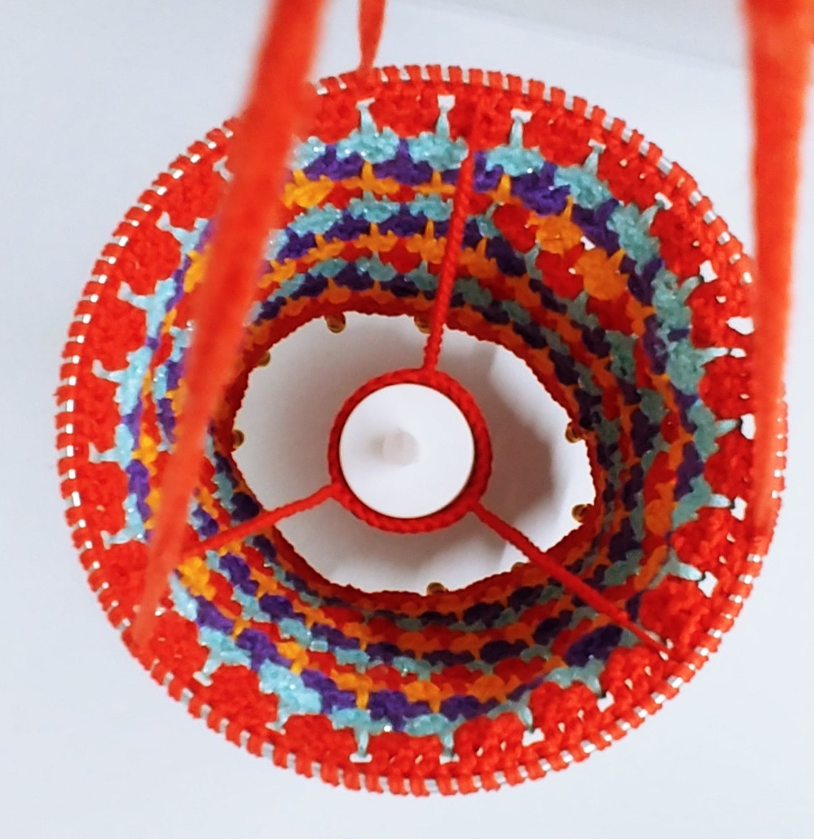 Crochet African Style Lantern PDF Pattern, Massai Crochet Lantern Decor ...