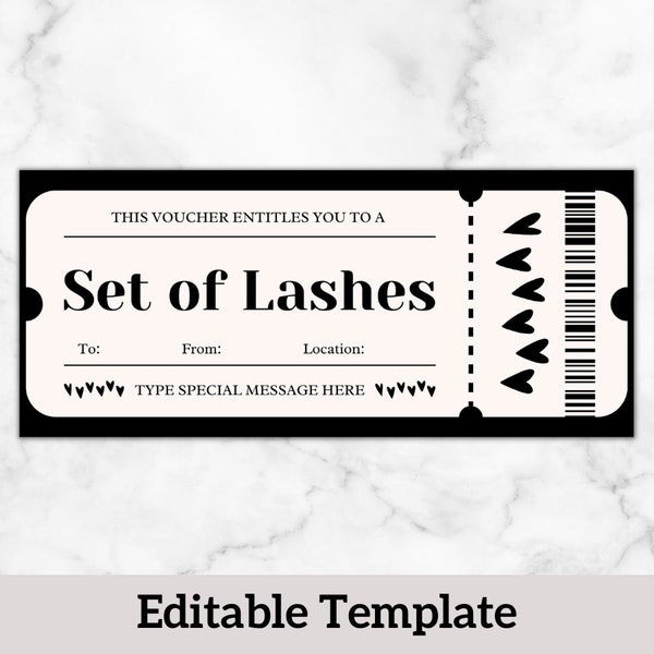 Lashes Printable - Etsy