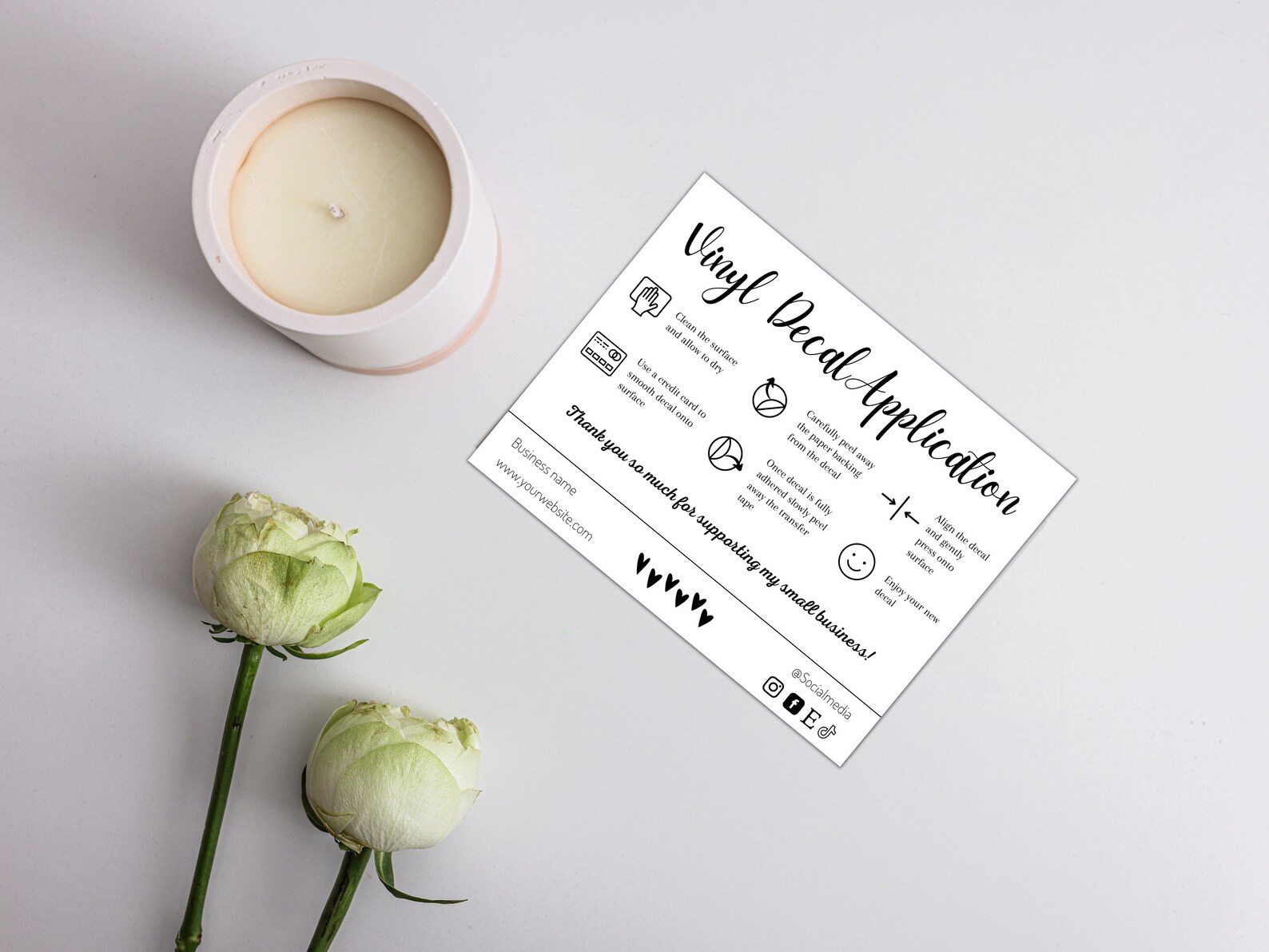 Apply Vinyl Decal Instructions, Instructions for Car Decal, Decal ...