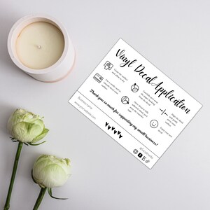 Apply Vinyl Decal Instructions, Instructions for Car Decal, Decal ...