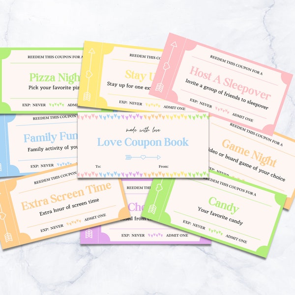 Reward Coupons - Etsy