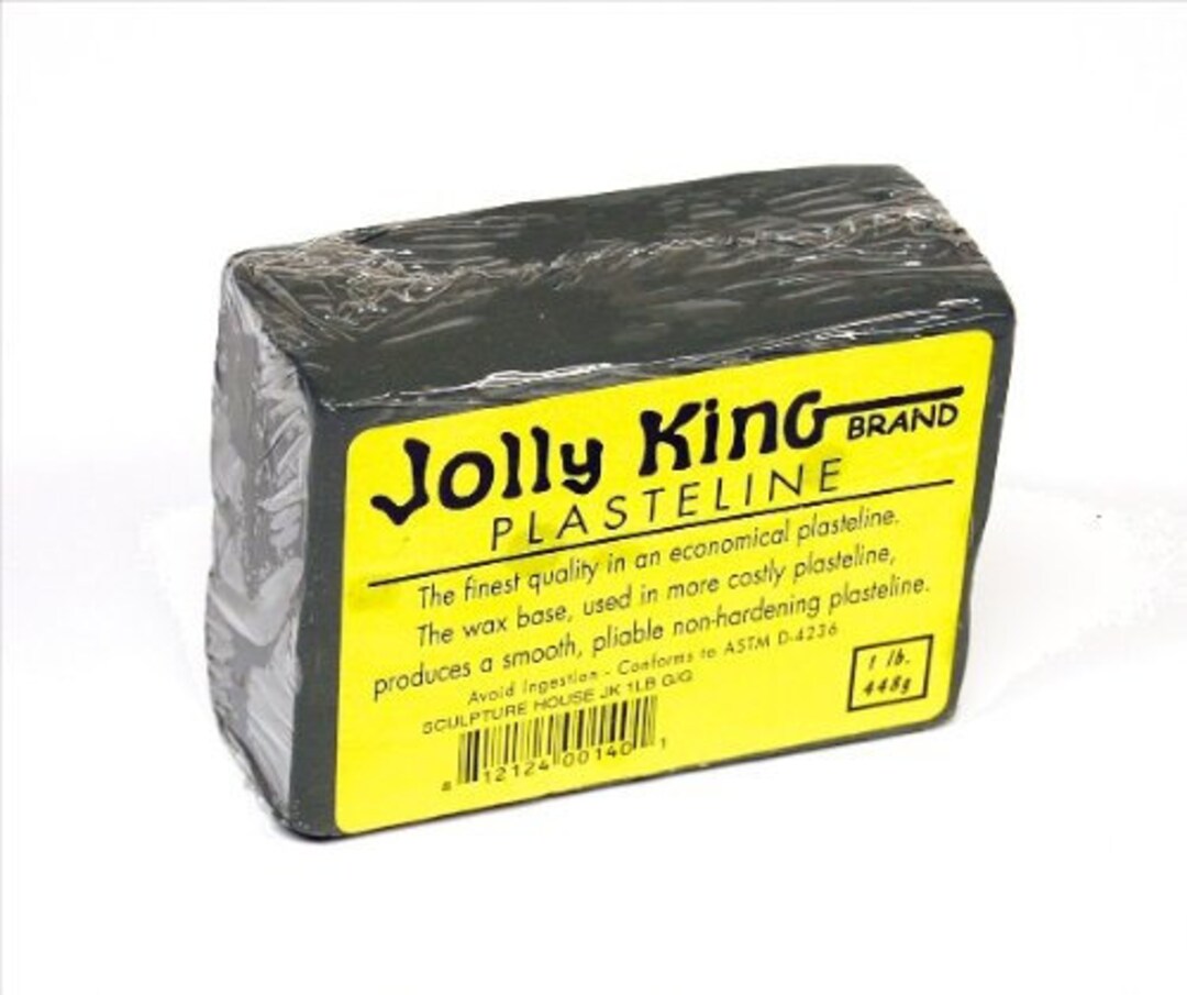 Sculpture House Jolly King Plasteline (gray-green) - 1lb - Etsy