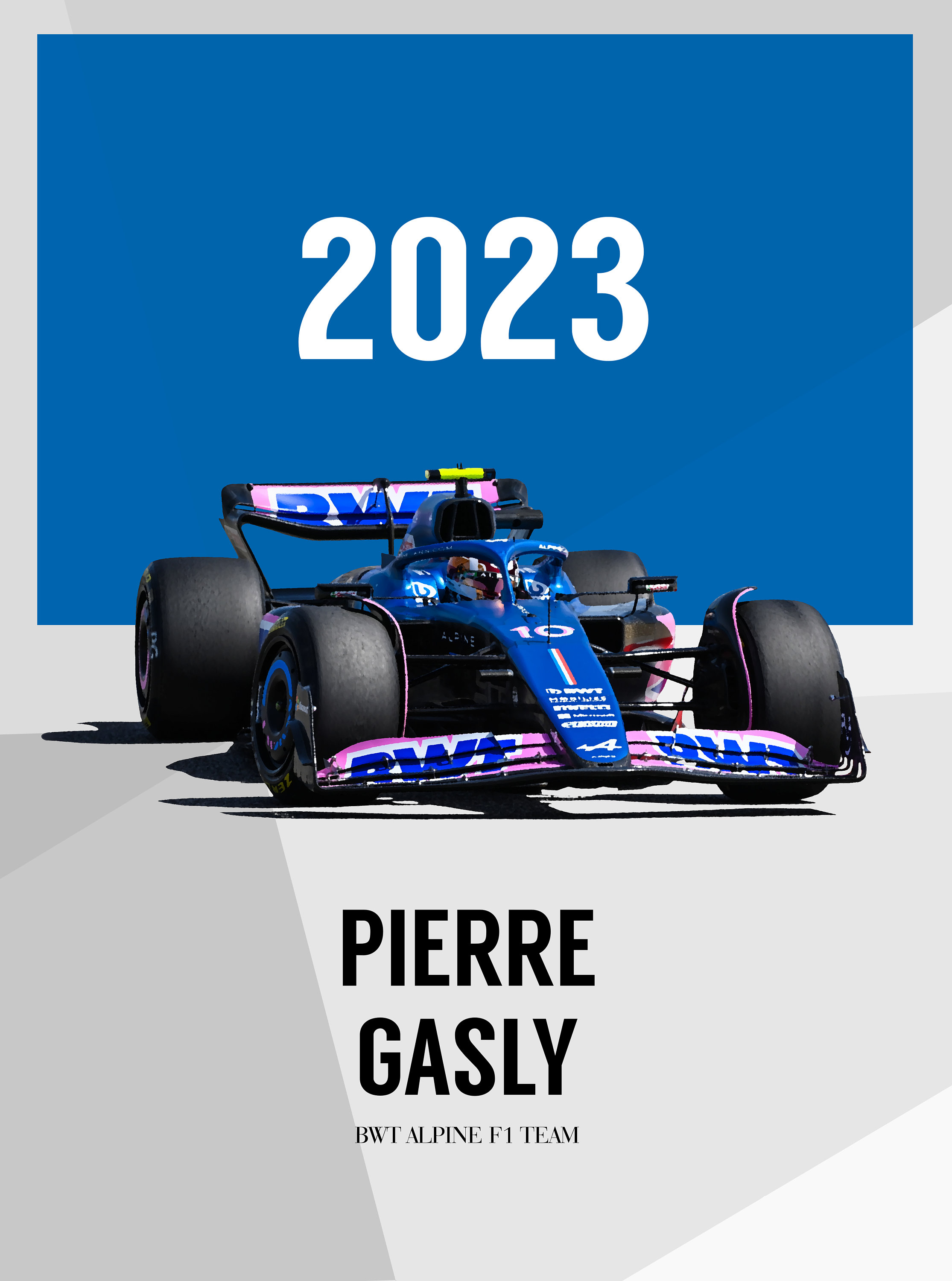 F1 2023 Matte Driver Poster - Etsy