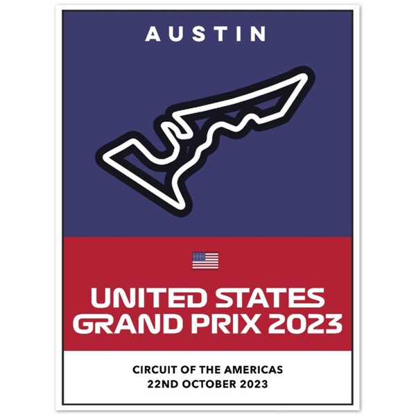 United States Grand Prix Poster - Etsy