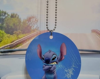 Stitch Rear View Mirror Charms - Etsy