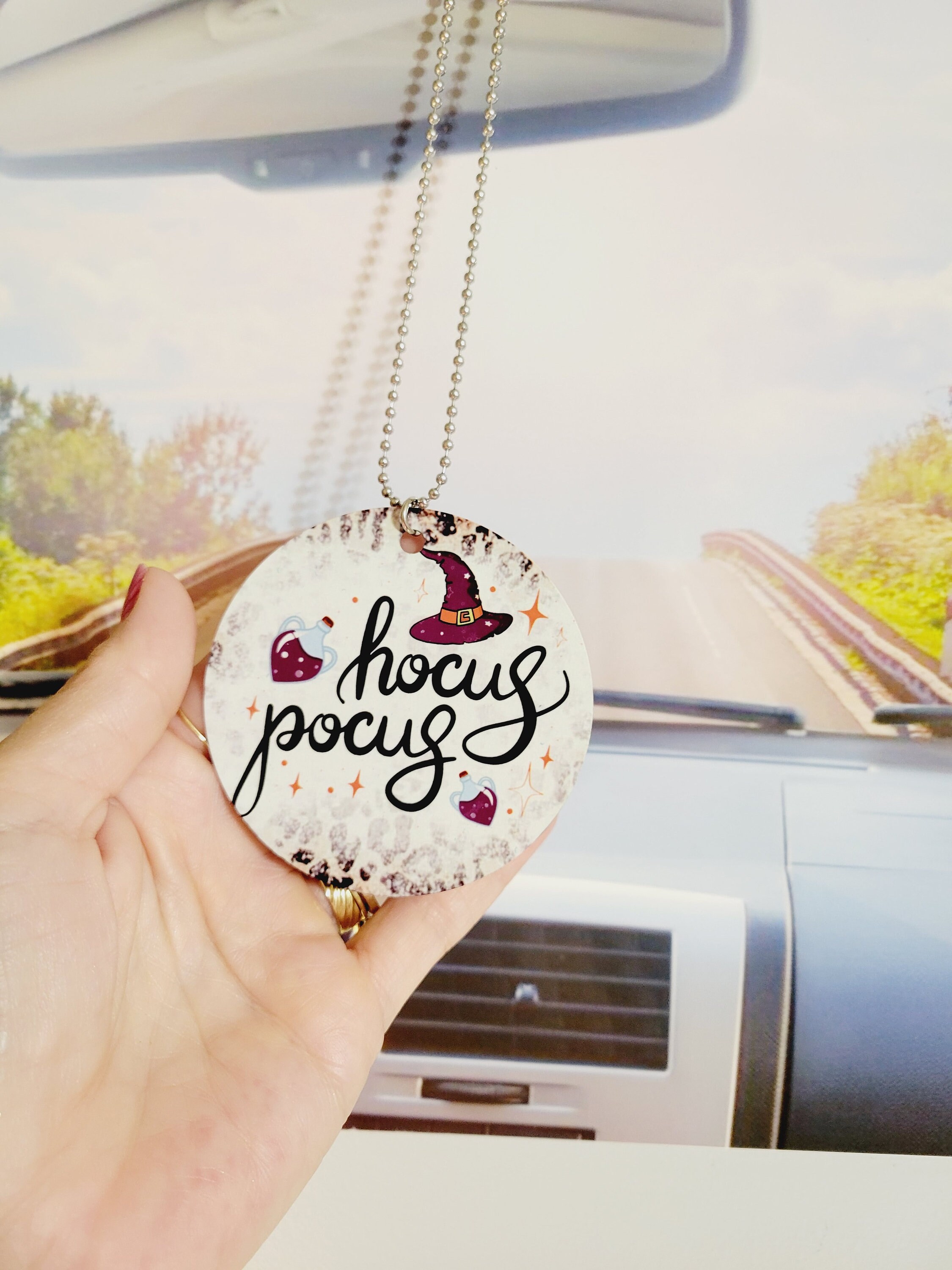 Hocus Pocus Rear View Mirror Charm Car Accessory - Etsy