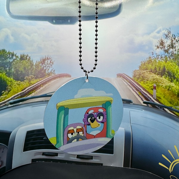 Bluey Car Accessory - Etsy