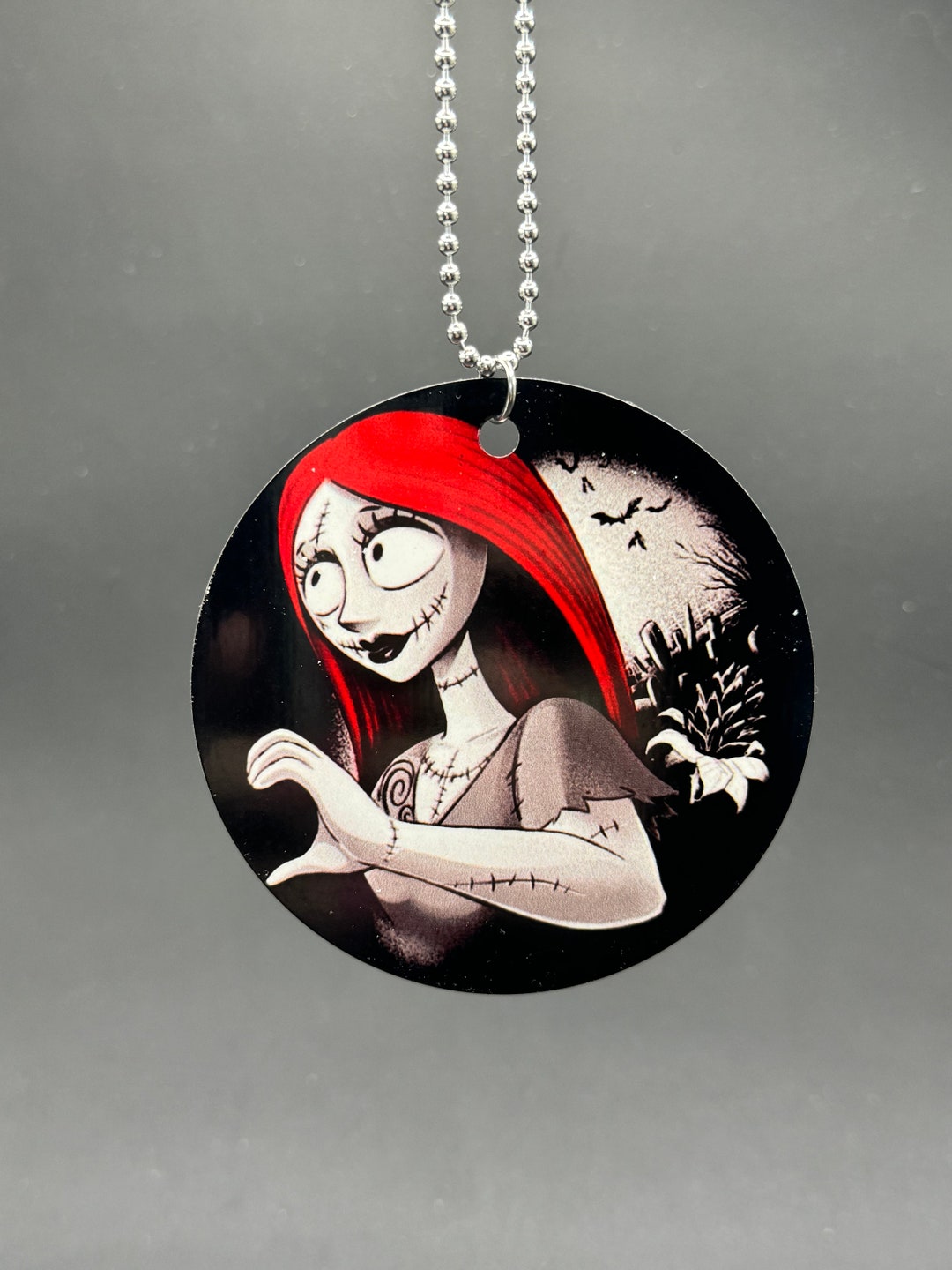 Jack and Sally, Rear View Mirror Charm, Car Accessory - Etsy