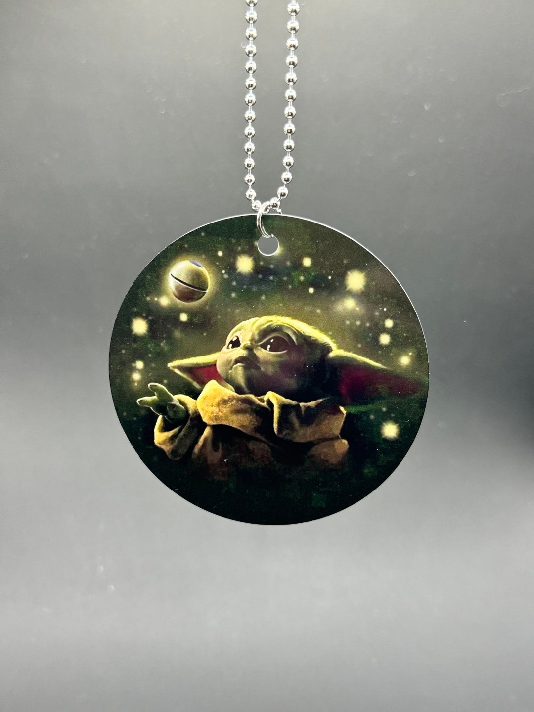 Grogu, Rear View Mirror Charm, Car Accessory - Etsy