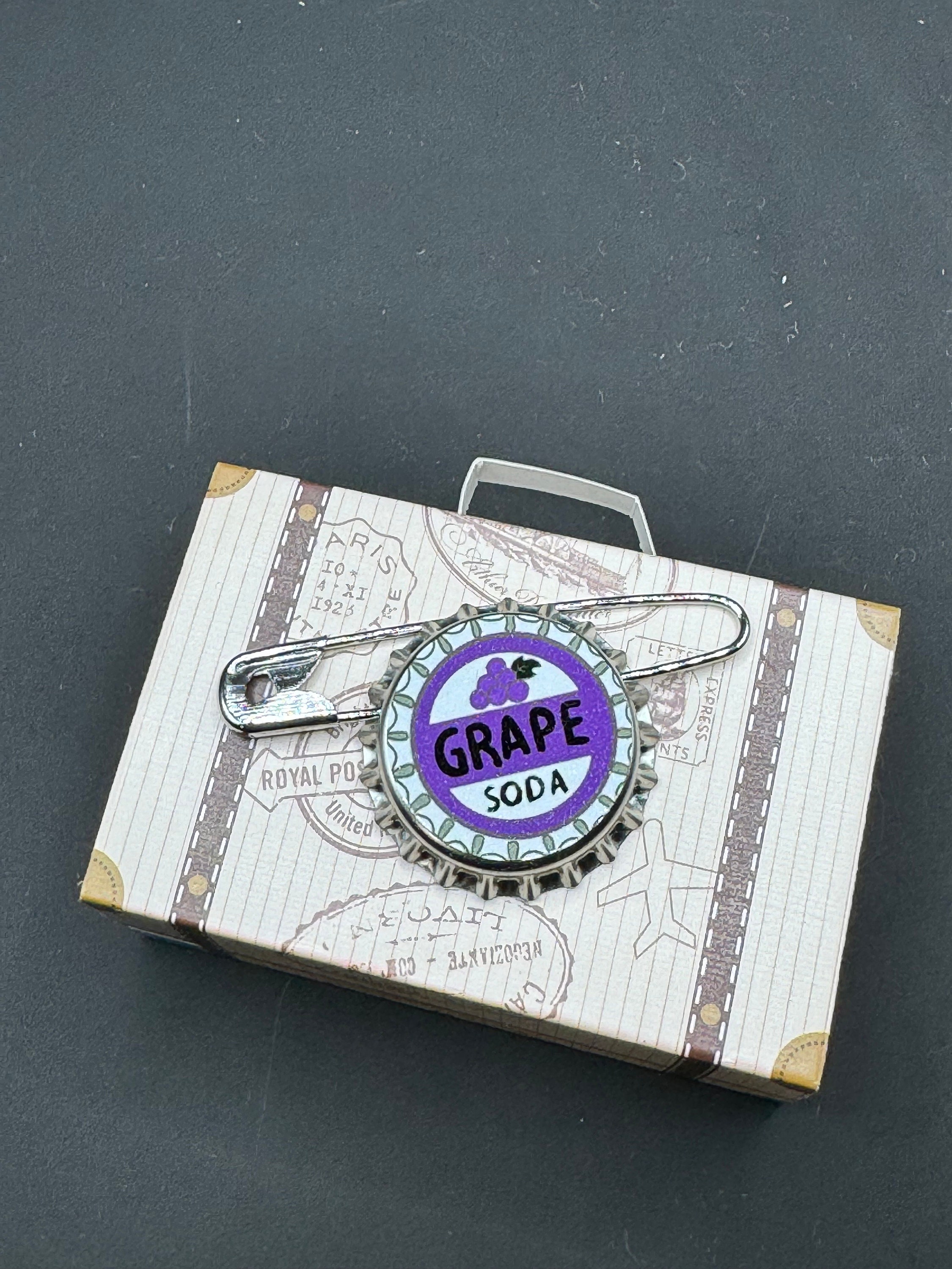 Grape Soda and Orange Soda Pins, Ellie Badge, Carl and Ellie Pins - Etsy