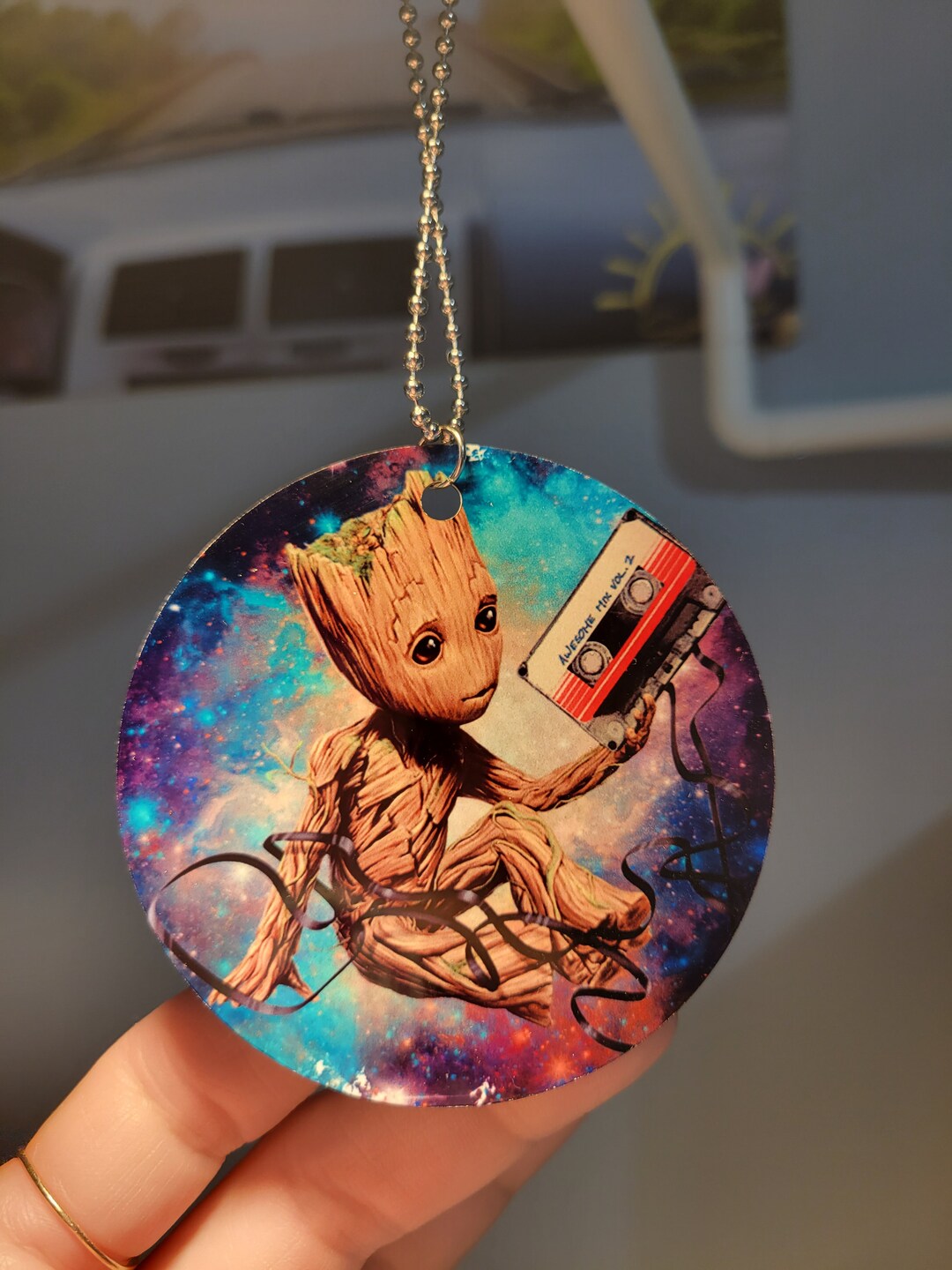 Groot, I Am Groot, Guardian's of the Galaxy, Rear View Mirror Charm ...