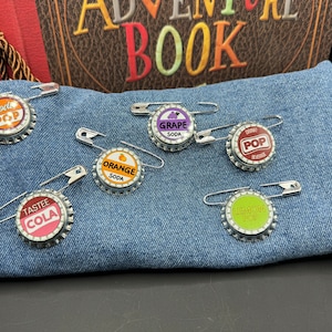 Ellie Soda Pins Set of 6, Ellie Badges - Etsy