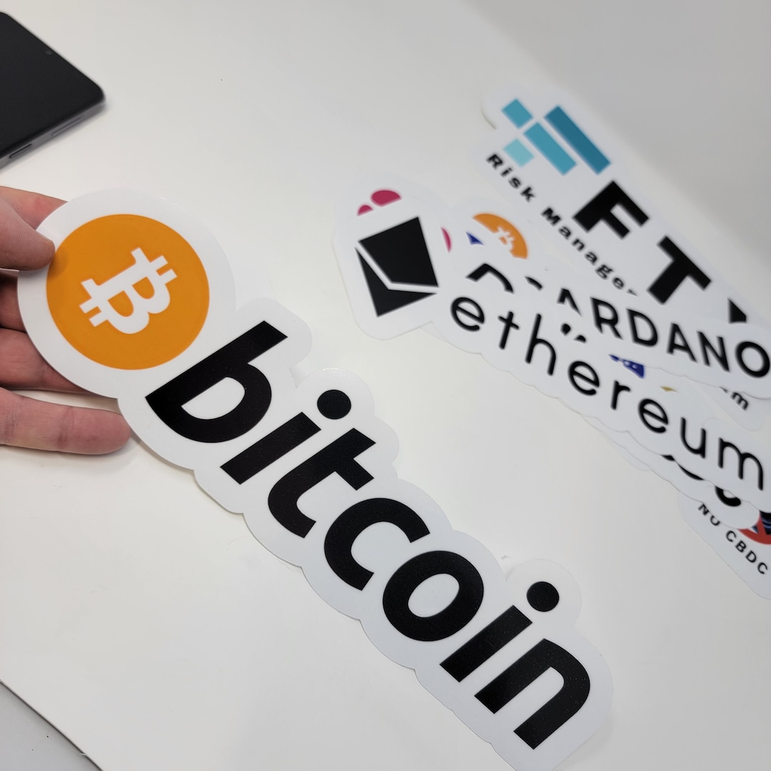 Bitcoin Stickers 2.5x10 10 Pack Bitcoin Sticker Laptop Bitcoin Sticker ...