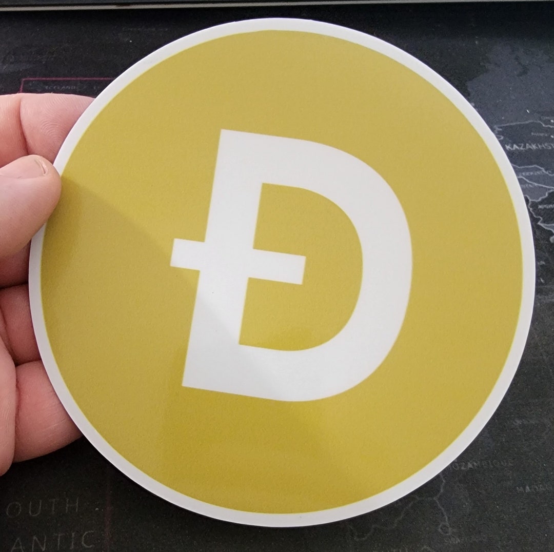 Doge Crypto Stickers Vinyl Sticker Bumper Sticker DOGE OG Meme Coin ...