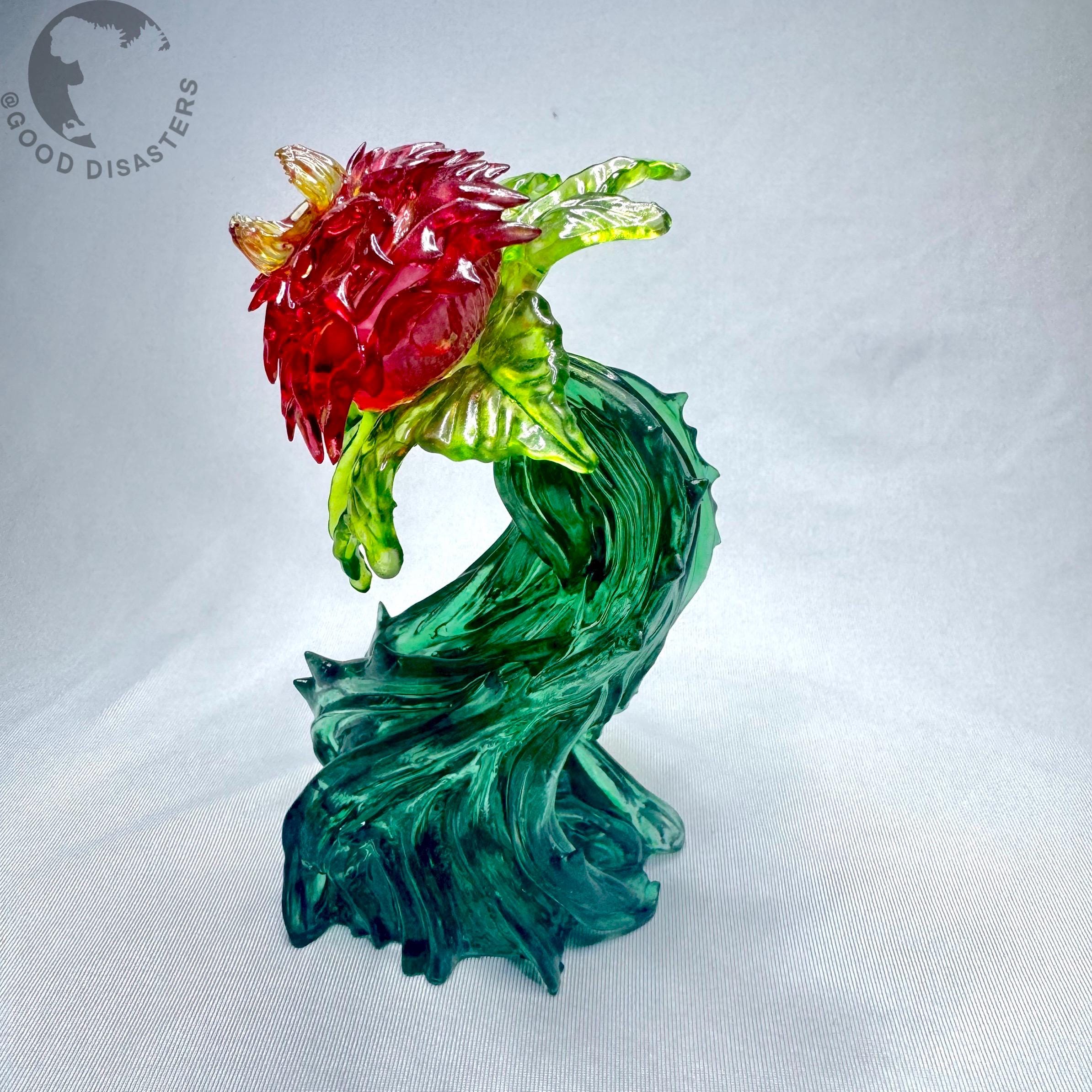 4.5” Rose Flower Beast (kaiju Art Sculpture) - Etsy