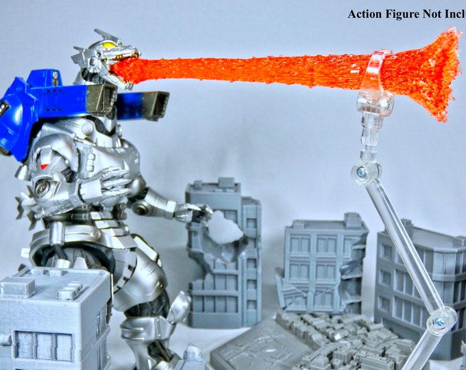 Custom 3D Printed Legendary Godzilla Beam Accessory for SH Monsterarts ...