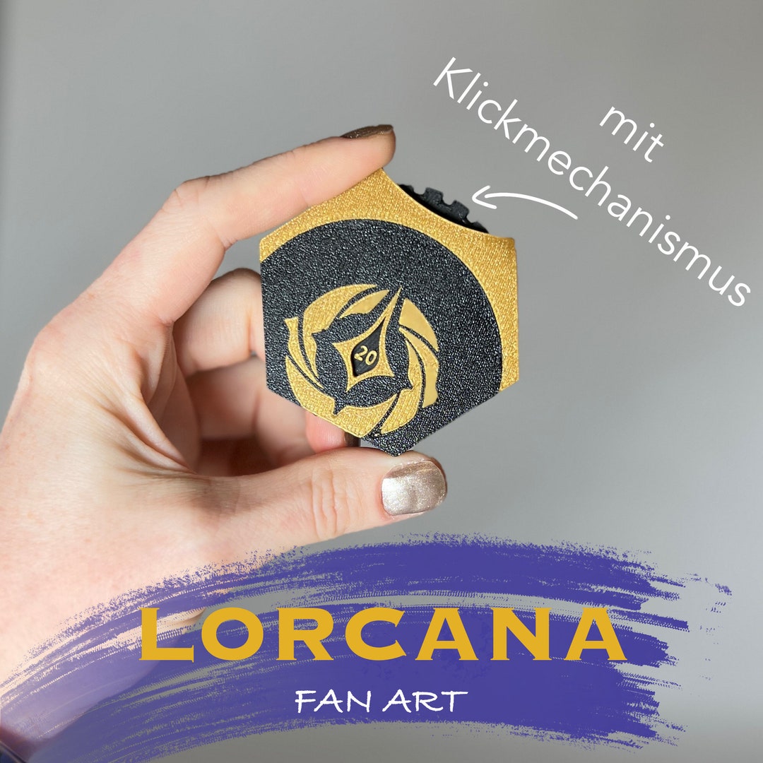 NEW Disney Lorcana Lore Counter With Click Mechanism TCG Score Counter ...