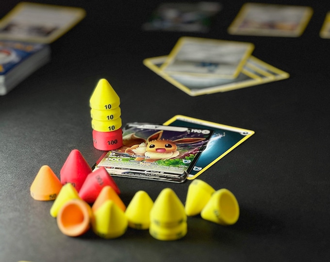 TCG Damage Marker Classic E.g. for Pokemon / Token Set With Conditions ...