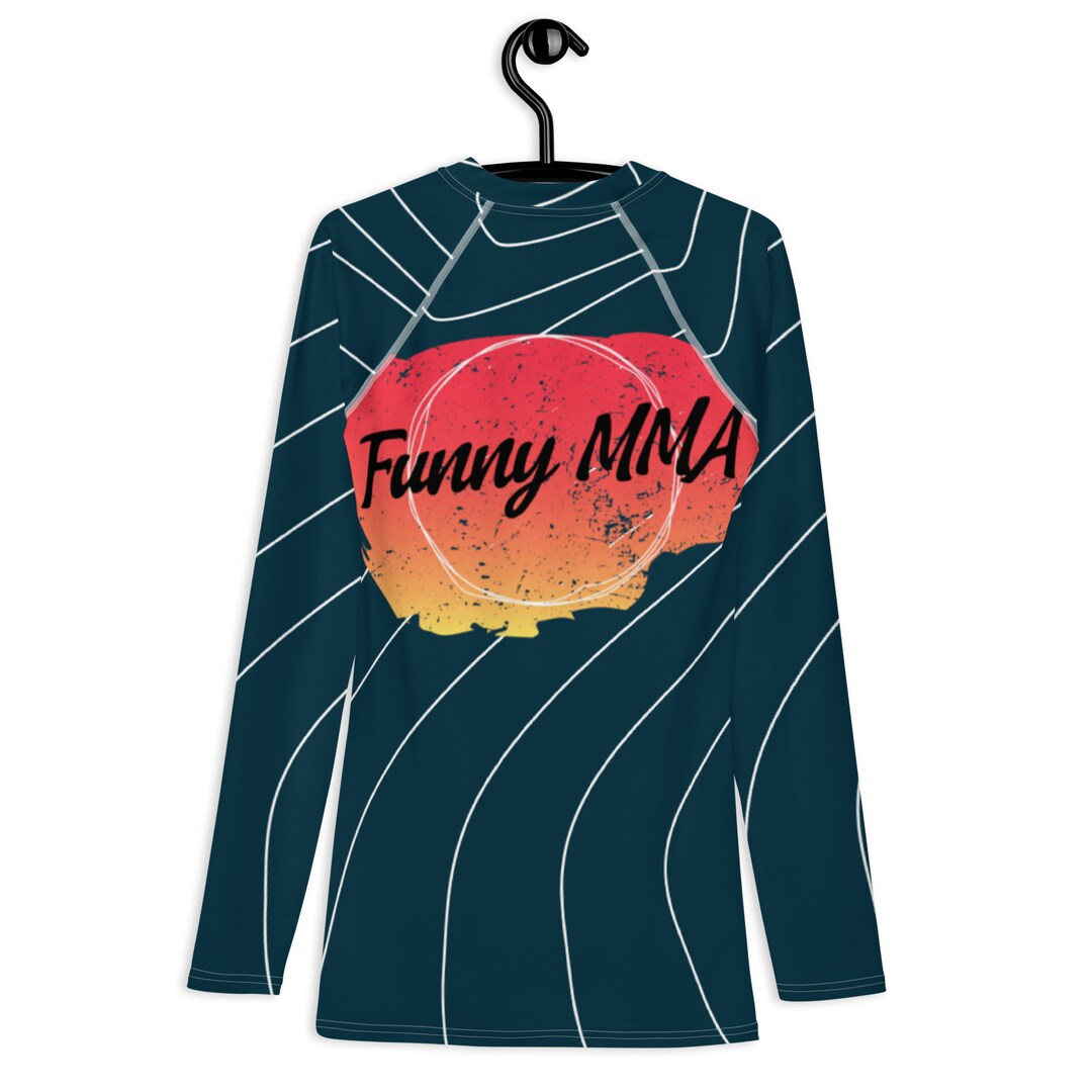 Funny MMA Men's Jiu-jitsu Rash Guard - Etsy