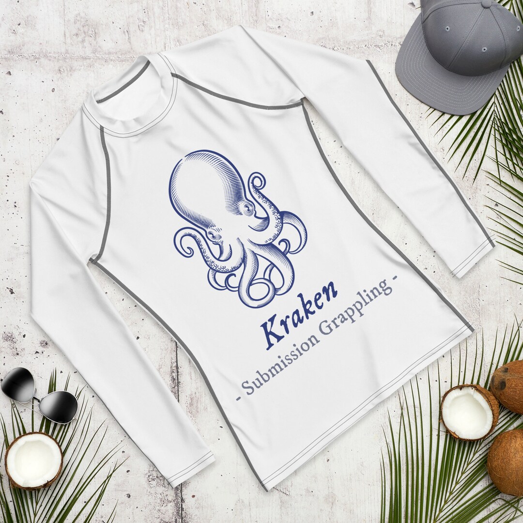 Kraken Grappling Men's Rash Guard - Etsy