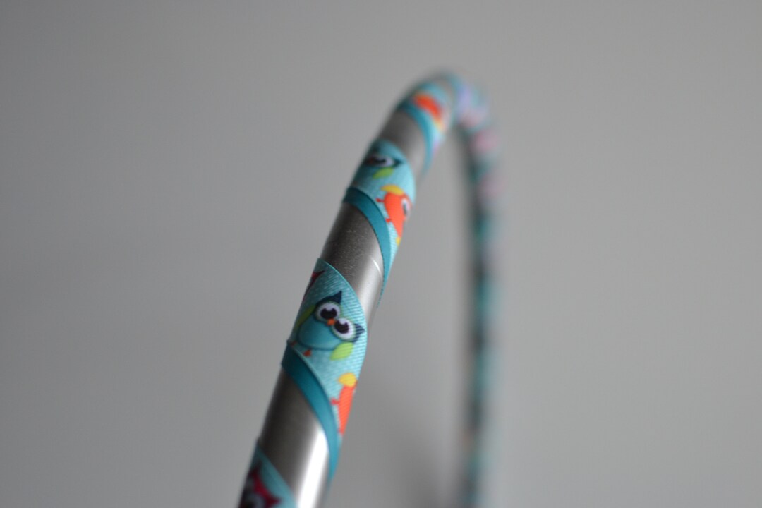 Hula Hoop for Kids 3-6 Years Old, 60cm, Silver With Owls - Etsy