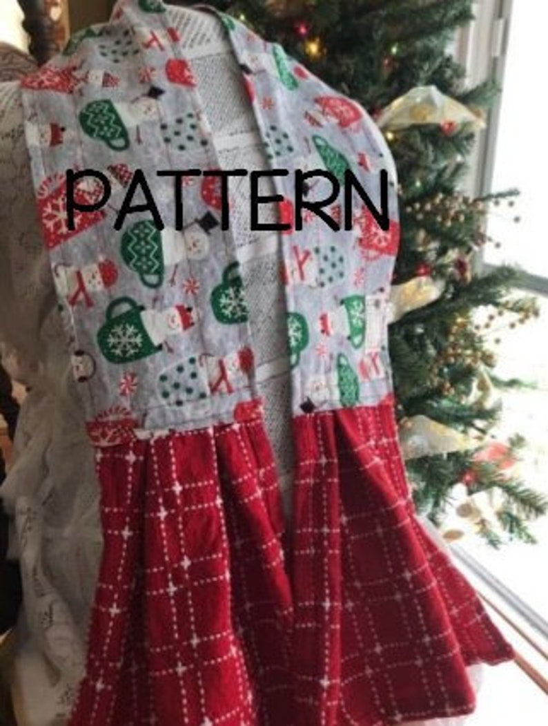PATTERN: the Towel Scarf Pattern- Whistling Creations' Version - Etsy