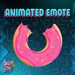 Animated Donut Loading Emote, Twitch Streamer Emote, Ready to Use ...